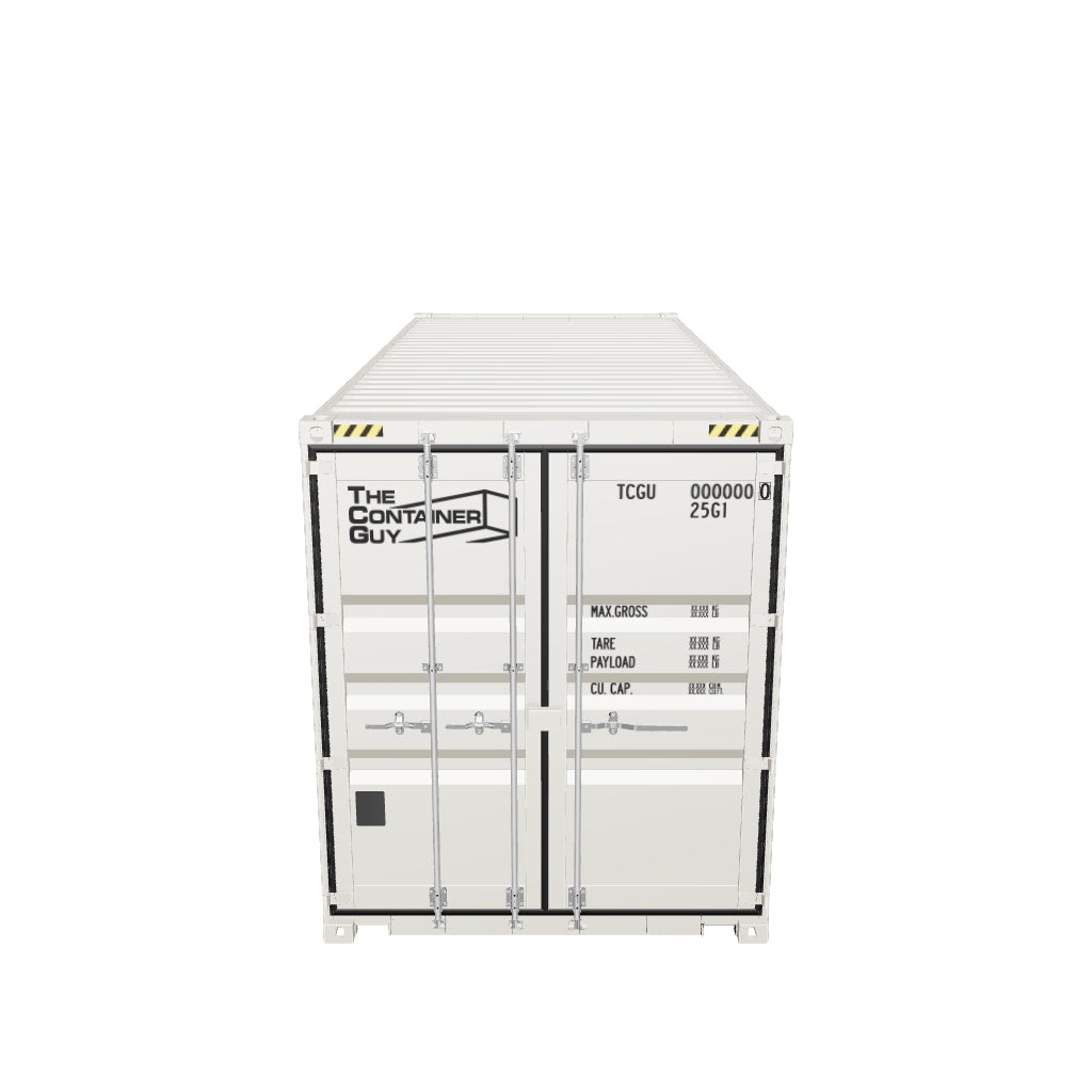 20ft High Cube Double Door Container – The Container Guy